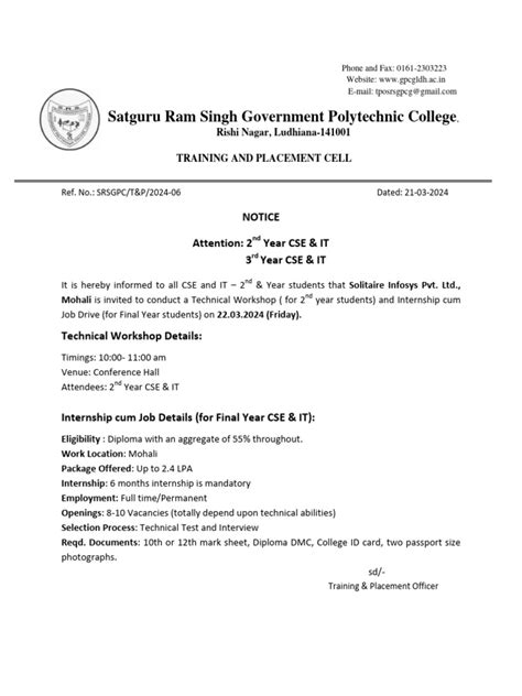 Solitaire Infosys Workshop And Drive Pdf