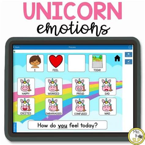Unicorn Emotions And Social Emotional Learning Digital Boom Cards By