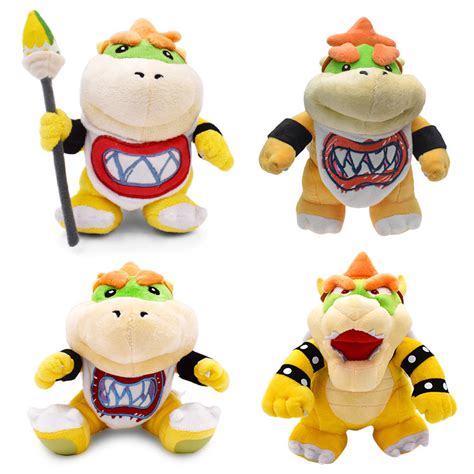 Jual Mario Bowser Jr Standding Sitting Bowser Koopa Plush Toys Cartoon