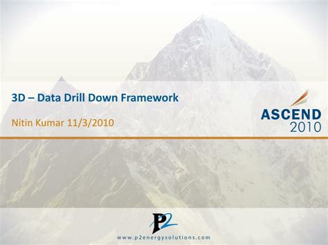 PPT D Data Drill Down Framework For Enhanced Reporting PowerPoint Presentation ID
