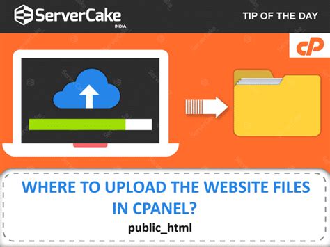 Where To Upload The Website Files In Cpanel Servercake
