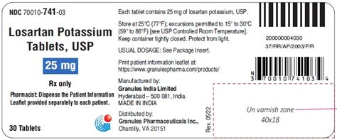 Losartan Potassium Losartan Tablet