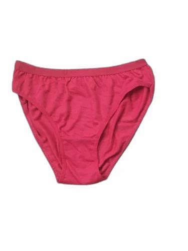 Ladies Plain Red Hosiery Cotton Panty At Rs 23 5 Piece Ladies Panty