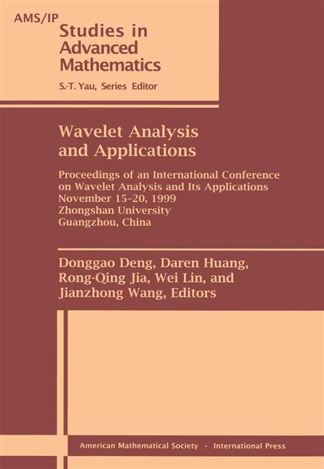 Wavelet Analysis And Applications