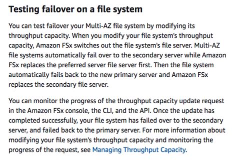using amazon fsx for sql server failover cluster instances