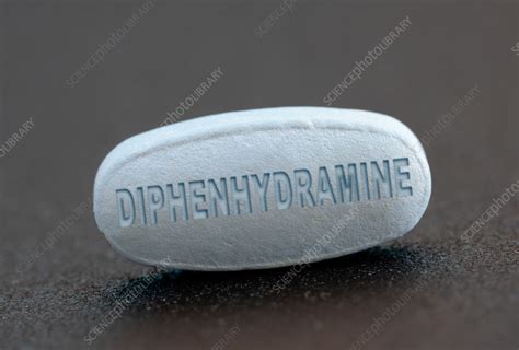Diphenhydramine Antihistamine Stock Image F0445156 Science Photo