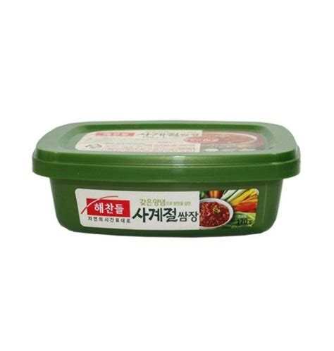 해찬들사계절쌈장170g 해찬들 된장 고추장 쌈장 초고추장 티몬