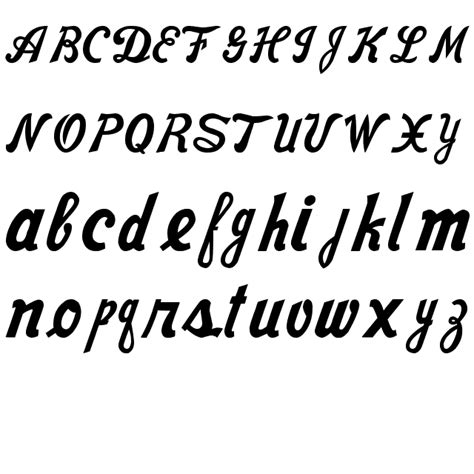 Nike Script Font Nike Script Font