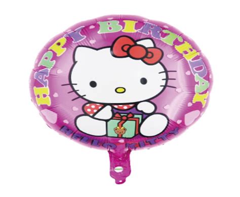 Foil Balloon Hello Kitty Hbd 18 Cake Hut