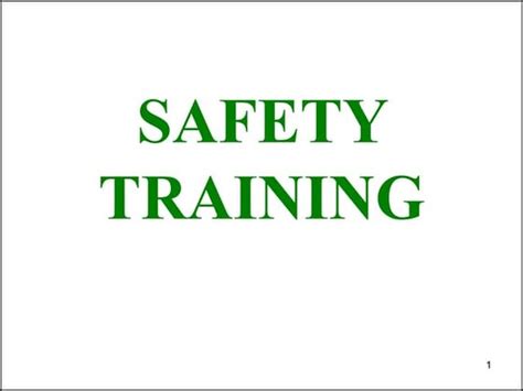 Ppe Awareness Training Ppt