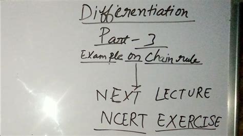 Differentiation Part 3 Class 12 Mathematics Mathematics Ncert