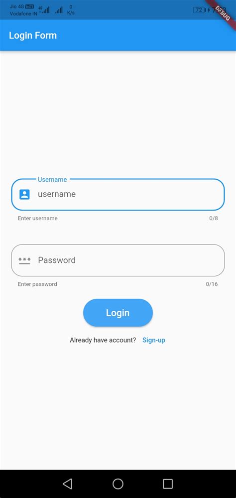 GitHub Mayanksingh Flutter Login Form