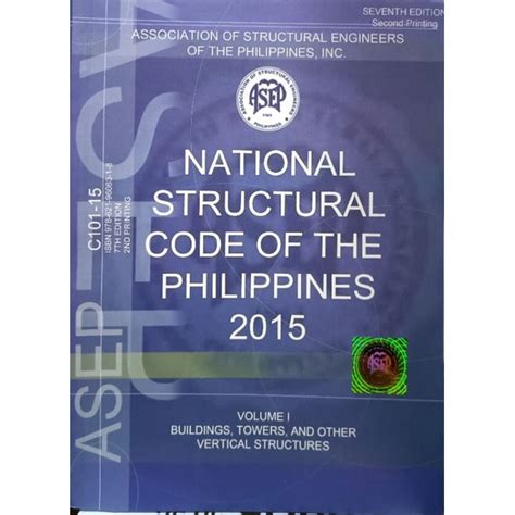 National Structural Code Of The Philippines 2015 Seventh Edition Second