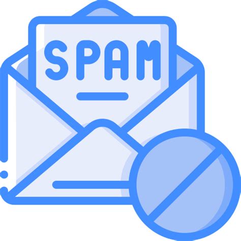 Spam Basic Miscellany Blue Icon