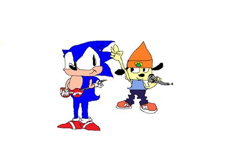 Sonic And Parappa Rap Masters By Crazytime3 On Deviantart