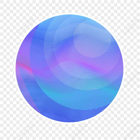 파란색 보라색 일러스트 줄무늬 만화 손으로 그린 구행성일주 Png 일러스트 무료 다운로드 Lovepik