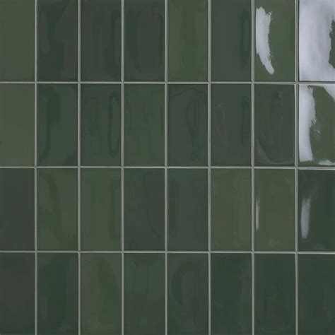 Mosa Classics Tide 0610 Forest Green Tiles Color Tile Coastal Craftsman