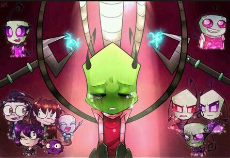 Pin By Nola Gene On Invader Zim X Gaz Invader Zim Invader Zim Characters Supernatural Force