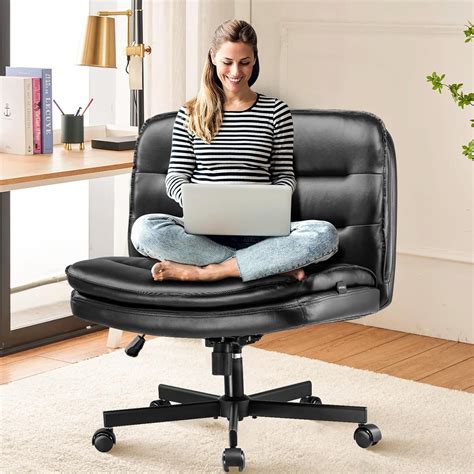 Criss Cross Chair With Wheels Armless Cross Legged Office Chair Wide