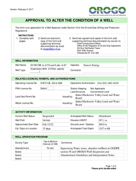 Fillable Online Delayed Spill Contingency Plan Application Fax Email Print Pdffiller