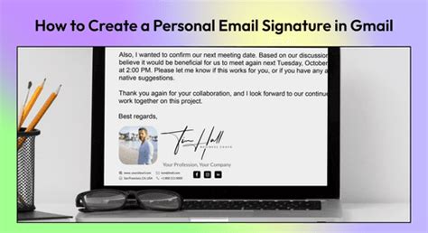 How To Create A Personal Email Signature In Gmail 5 Templates