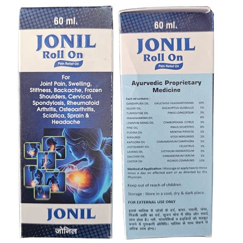 Jonil Roll On 60ml Pain Relief Oil