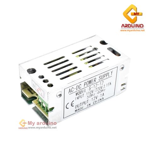 Switching Power Supply แหล่งจ่ายไฟ สวิตชิ่งเพาเวอร์ซัพพลาย 12v 1a ขาย Arduino อุปกรณ์ Arduino