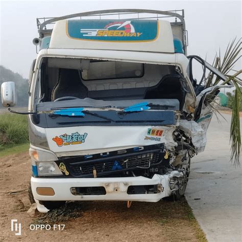 မင်းပြားမြို့နယ် အဝေးပြေး ကားလမ်းမပေါ် ကား ၂ စီး တိုက်မှုဖြစ်၊ အစိုးရဝန်ထမ်း ၁ ဦး ဆေးရုံတင်ထားရ