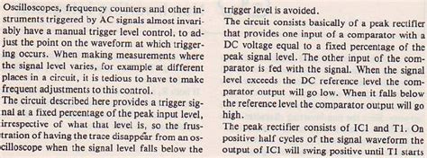 Auto Trigger Level Control