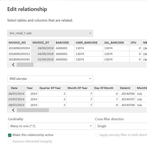 Relation Issue Microsoft Fabric Community