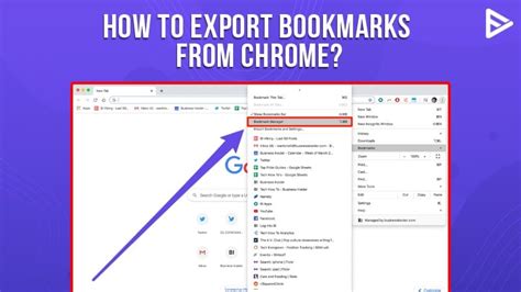 How To Export Bookmarks From Chrome