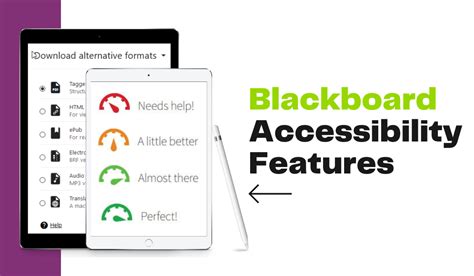 Get To Know Blackboard Accessibility Features Learning Technologies At College Of Dupage