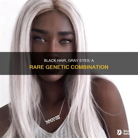 Black Hair Gray Eyes A Rare Genetic Combination Shunsalon