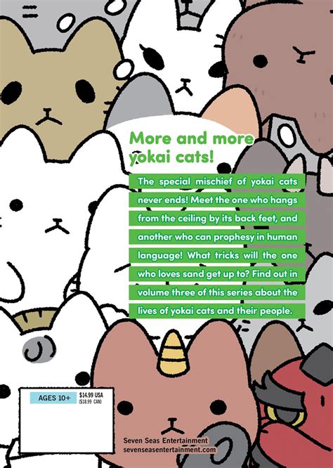 Yokai Cats Manga Volume 3 Color Crunchyroll Store