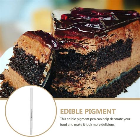 Badu Bg 2 бр Декоративни маркери за бисквитки Бисквити Оцветяване на рисунки Бяла глазура Храна