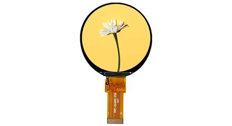 Z High Resolution Inch Round TFT LCD Display ST Driver SPI Interface