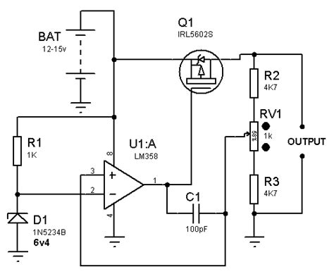 How To Get A Steadyish 12v Output From A Varying Input Voltage