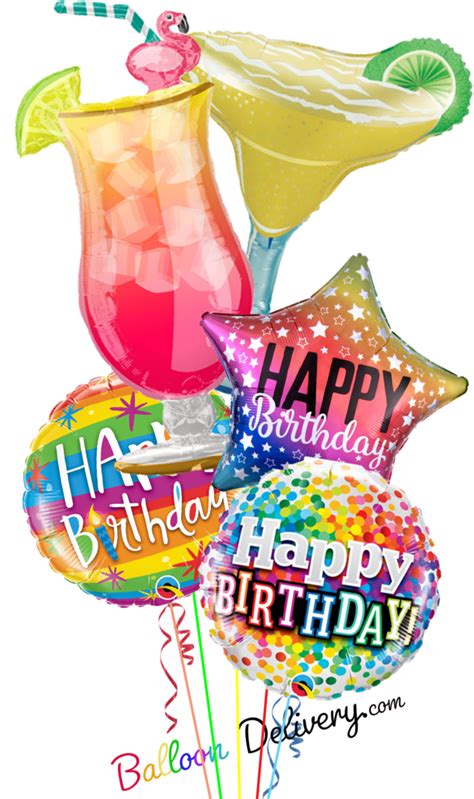 Happy Birthday Cheers” Bouquet