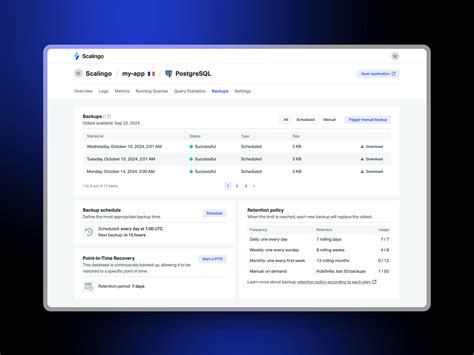 Scalingo Presenting Our New Database Dashboard Scalingo