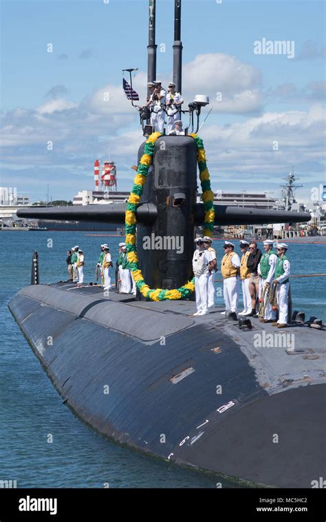 Pearl Harbor Hawaii April 6 2018 The Los Angeles Class Fast Attack