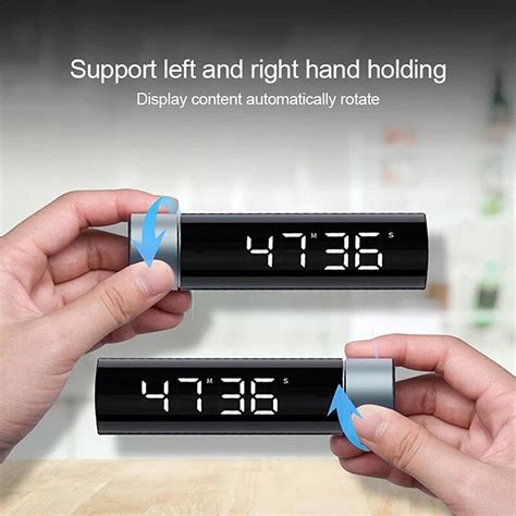 Round Timer Kitchen Reminder Silent Learning Count Vicedeal