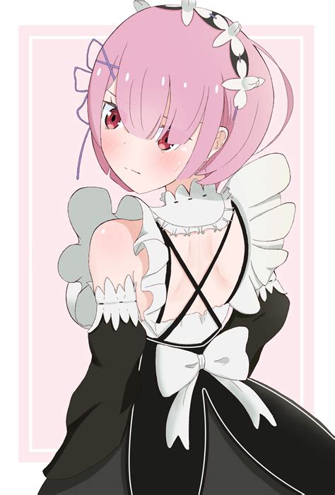 Ram Re Zero Re Zero Kara Hajimeru Isekai Seikatsu Image By Pixiv Id