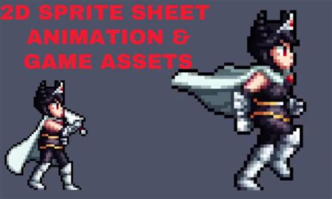 Draw Sprite Sheet 2d Sprite Character Pixel Art Game Asset Character Design By Editor Prop Fiverr