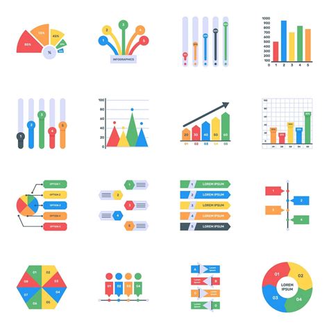 Graphs In Editable Style Vector Art At Vecteezy