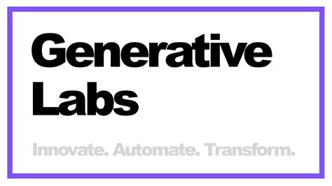 Generative Labs Ai Automation Development