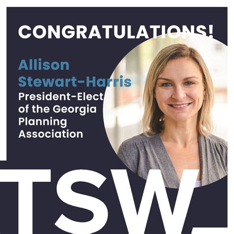 Join Us In Congratulating Allison Stewart Harris On Her New Position