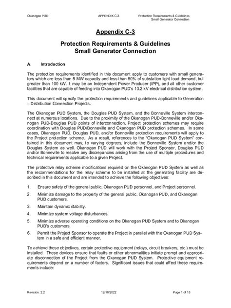 fillable online appendix c 3 protection requirements and guidelines small