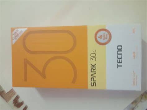 Смартфон Tecno Spark 30c 128 ГБ 6 ГБ Золотой Ips 2 Sim купить C доставкой на Ozon по низкой цене