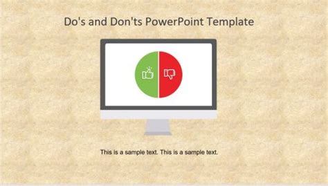 Do S And Don Ts PowerPoint Template Slidevilla
